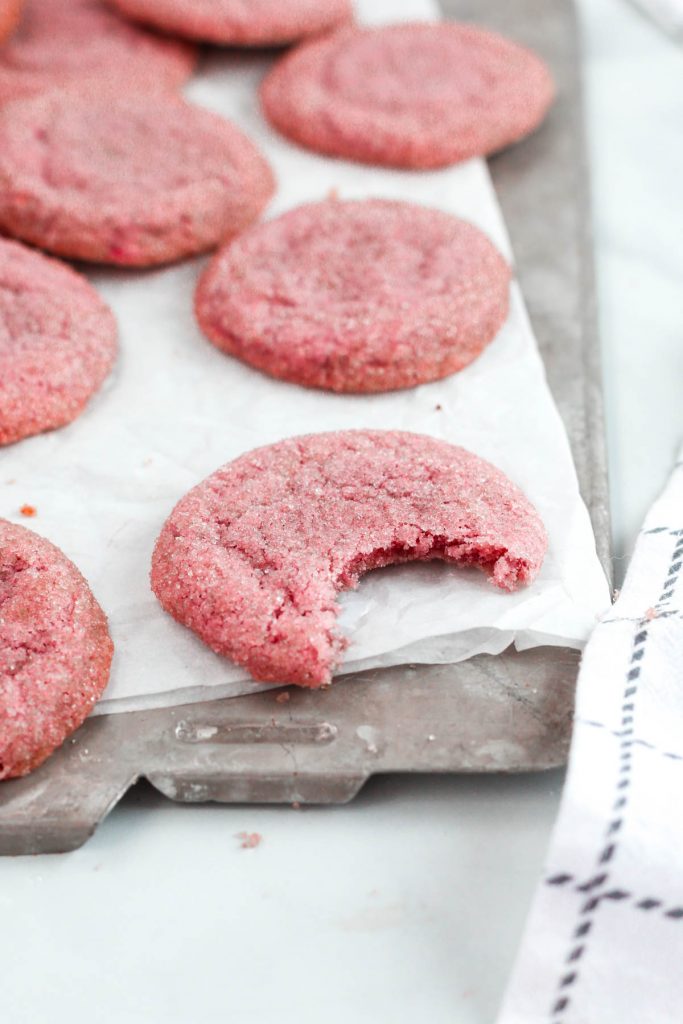 Pink Sugar Cookies | Savor The Spoonful