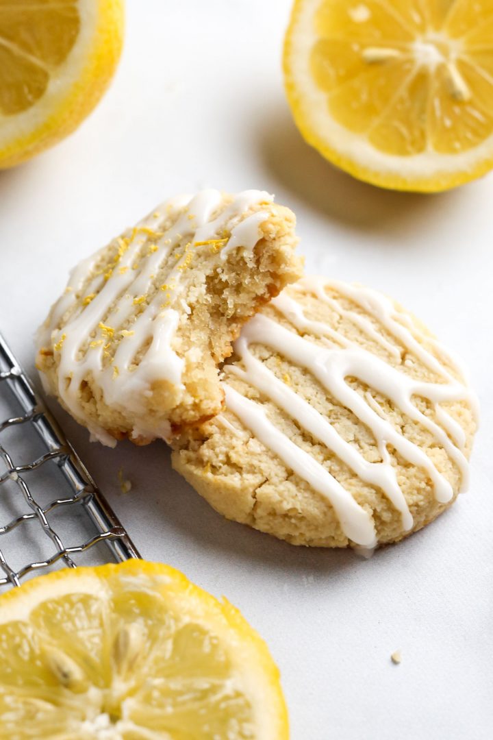 Vegan Lemon Cookies | Savor The Spoonful