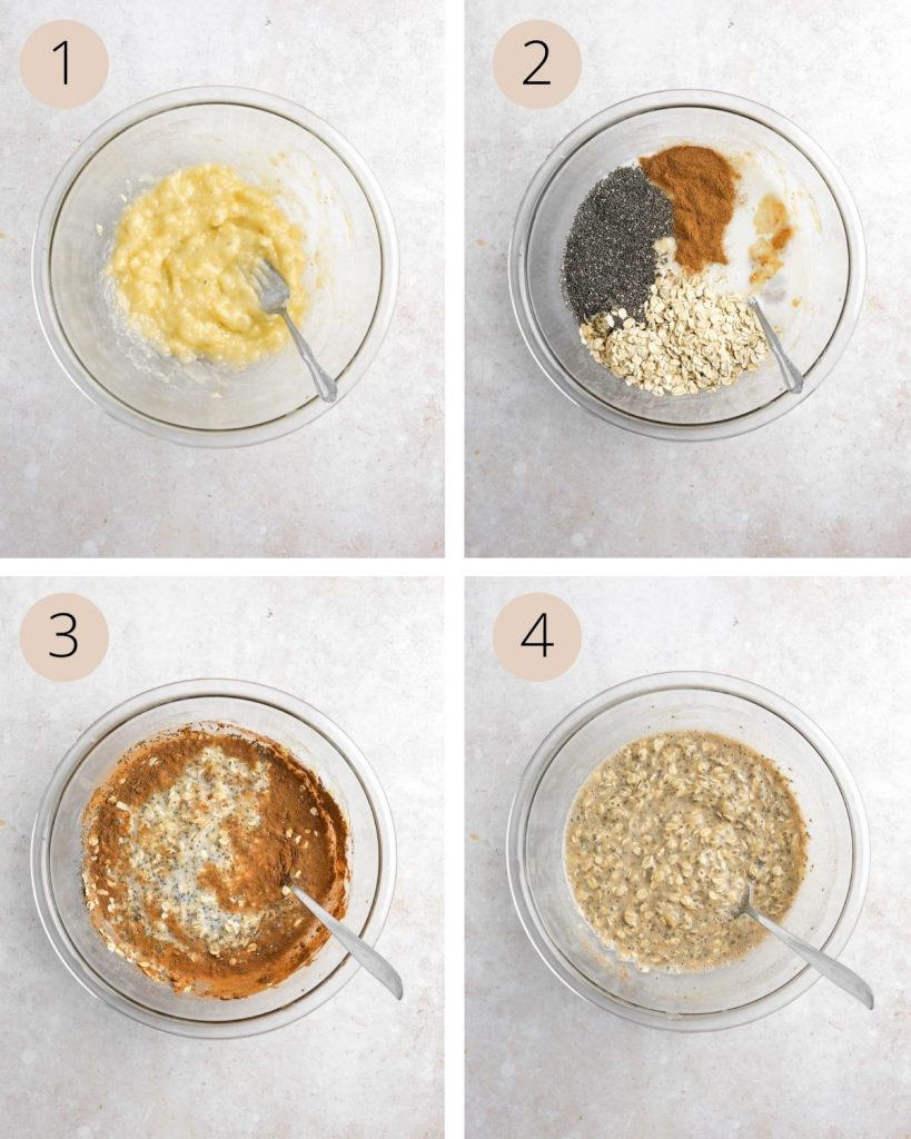 Banana Cinnamon Overnight Oats (Vegan) | Savor The Spoonful