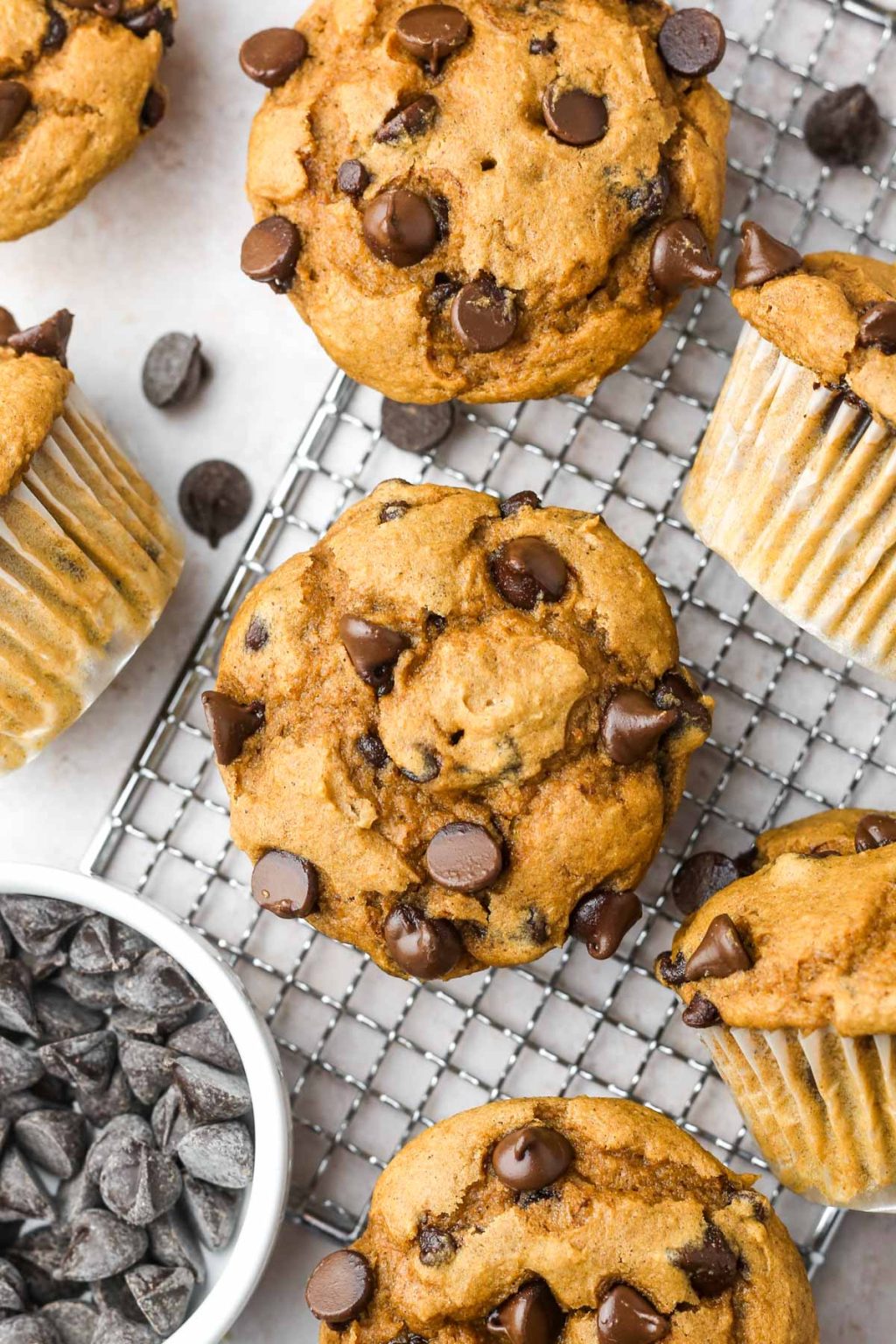 Easy 3 Ingredient Pumpkin Muffins | Savor The Spoonful