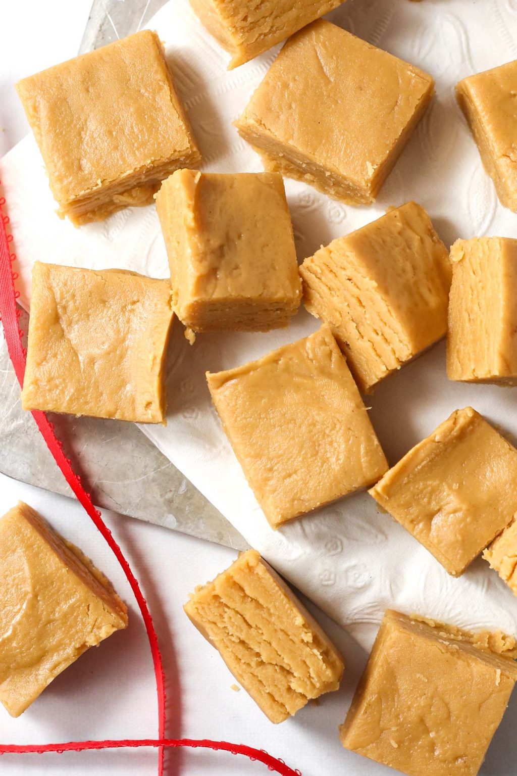 2-Ingredient Peanut Butter Fudge (No Bake) | Savor The Spoonful