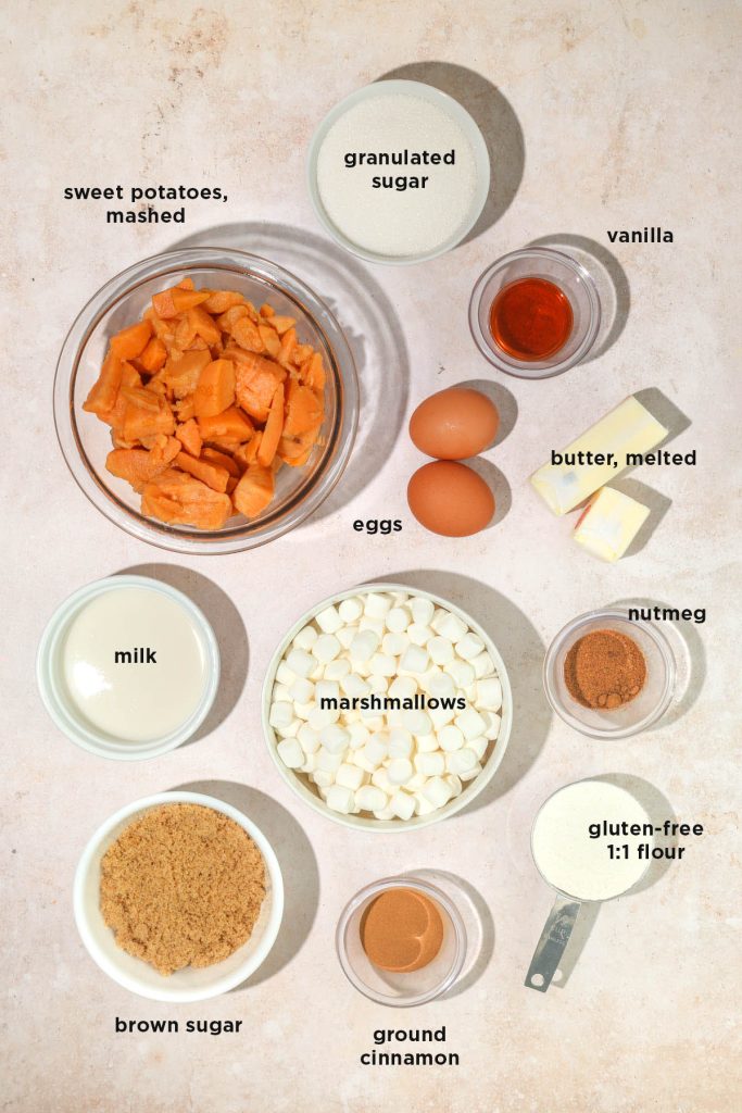 Easy Gluten-Free Sweet Potato Casserole | Savor The Spoonful